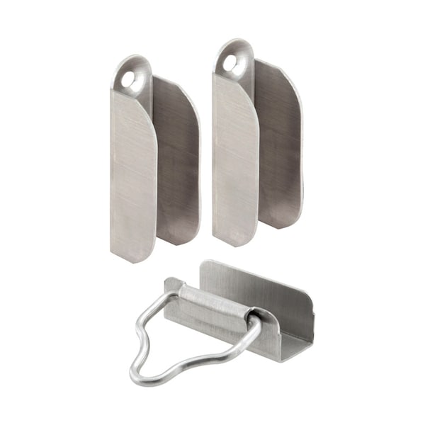 Prime-Line Mill Silver Aluminum Hangers and Latches 1 pk 1819 | Zoro