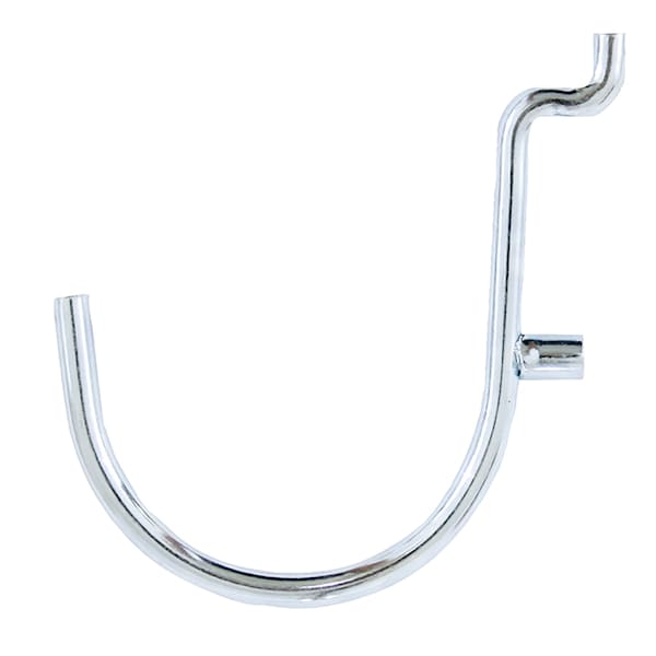 Crawford Zinc Plated Silver Steel 1.5 in. Peg Hooks 5 pk 18115 | Zoro