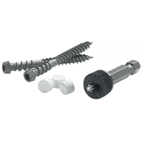 Fastenmaster Cortex Torx Ttap Star Head Deck Screws and Plugs Kit 1 pk ...