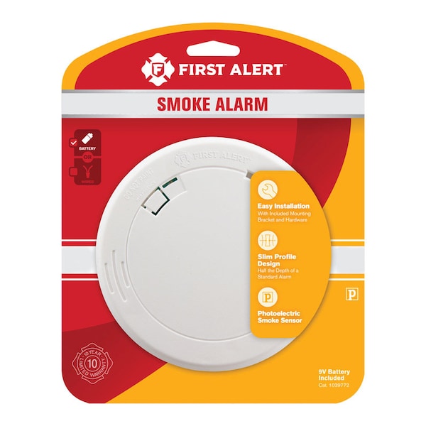 First Alert Batt Photo Smk/Fire Alrm 1039772 | Zoro