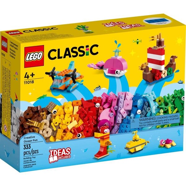 Lego Classic Creative Ocean Fun ABS/Polycarbonate Multicolored 333 pc ...