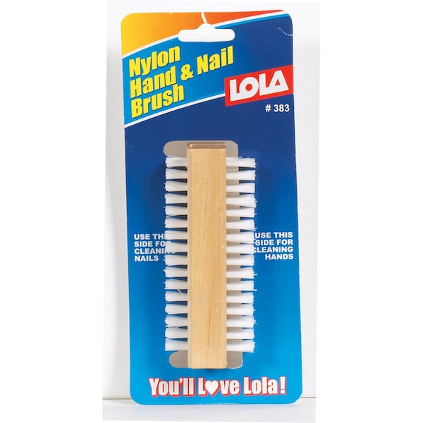Lola Wood Handle Hand and Nail Brush L383 | Zoro