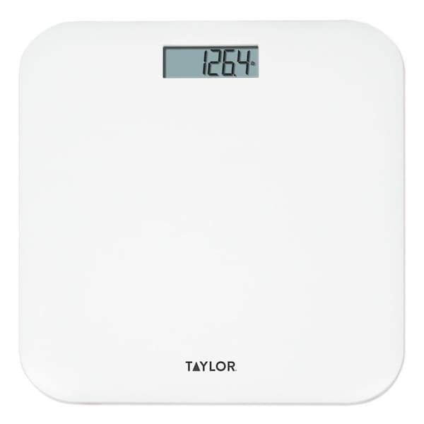 Taylor Taylor 400 lb Digital Bathroom Scale White 5302876 | Zoro