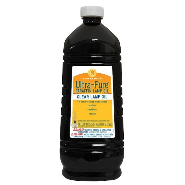 Lamplight Farms Ultra Pure Clean Burn Paraffin Oil Clear 100 oz 60001 ...