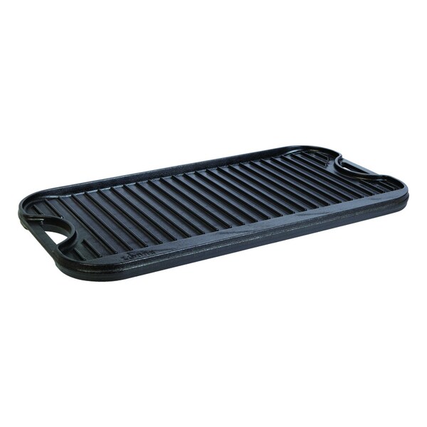 Lodge Lodge Logic Pro Cast Iron Griddle Black LPG13 | Zoro
