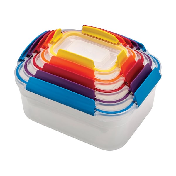Joseph Joseph Nest Clear Food Storage Container Set 5 pk 81098 | Zoro