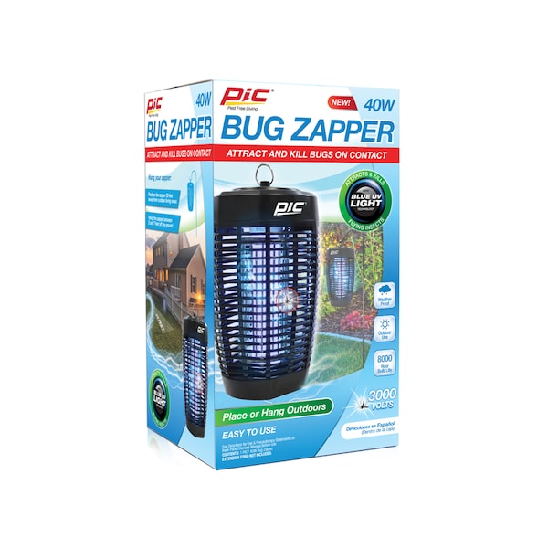 Pic Bug Zapper 40W Blue Uv 40W-ZAPPER | Zoro