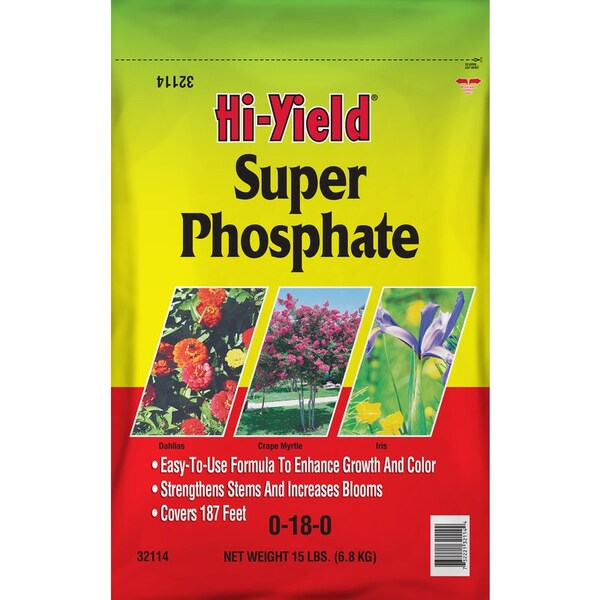Hi-Yield SUPER PHOSPHATE Granules Plant Food 15 lb 32114 | Zoro