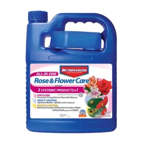Bayer BioAdvanced All-in-One Concentrate Rose & Flower Care 64 oz ...