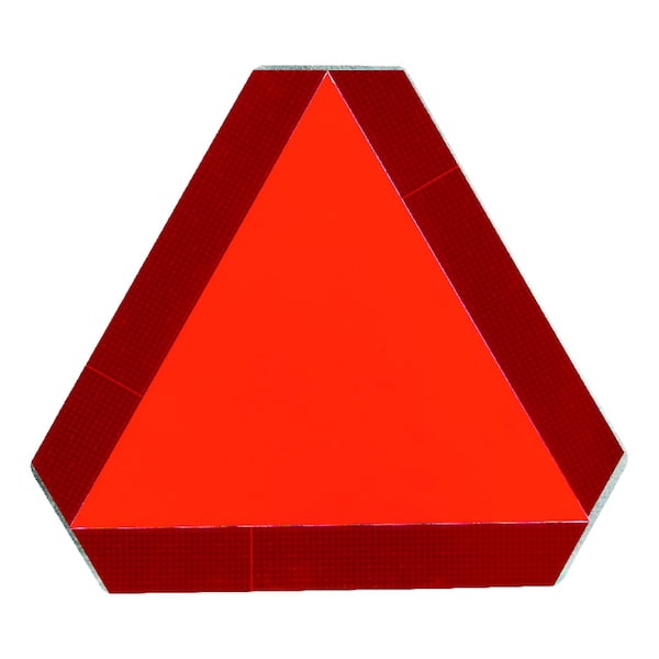 Smv SMV English Red Safety Sign 14 in. H X 14 in. W 2-C | Zoro