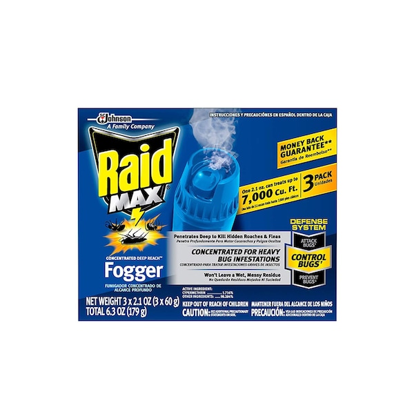 Raid Max Raid MAX Insect Killer Aerosol 2.1 oz 12565 | Zoro
