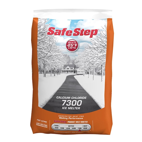 Safe Step Safe Step 7300 Calcium Chloride Pellet Ice Melt 50 lb 2317255 ...