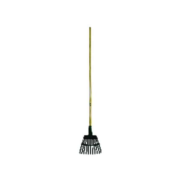 Flexrake 58 in. 11 Tine Steel Shrub Rake Wood Handle 3-W | Zoro