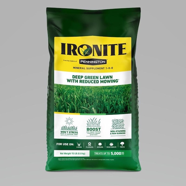 Ironite Pennington Ironite All-Purpose Lawn Fertilizer For All Grasses ...