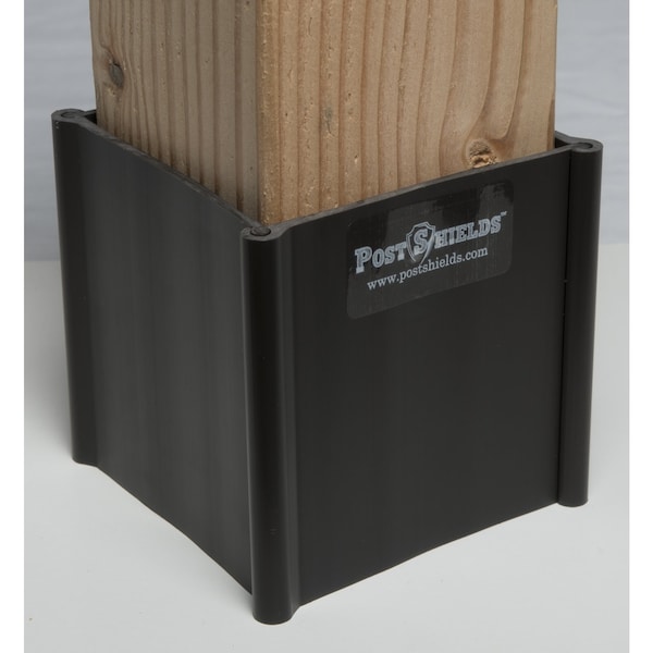 Post Shields. Post Shields Inc. 4 in. H X 4 in. W X 4 in. L Plastic ...