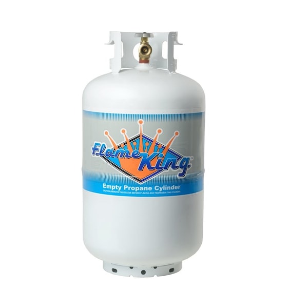 Flame King Flame King 30 lb Steel Type 1 Empty LP Tank YSN301 | Zoro