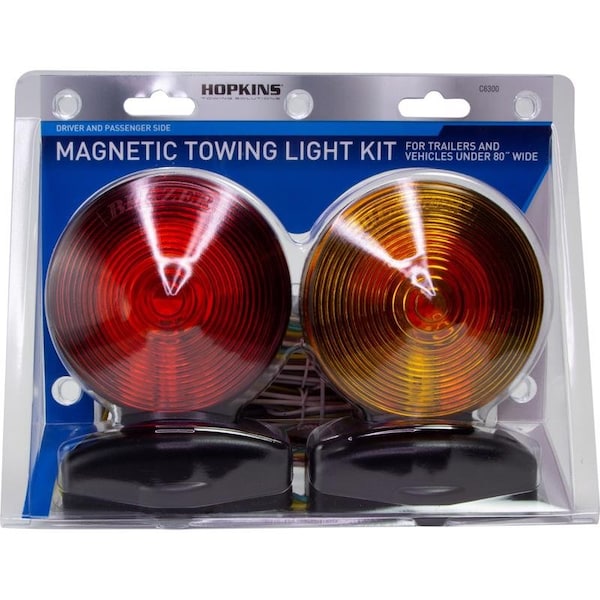 Hopkins Hopkins Amber/Red Round Towing Light Kit C6300 | Zoro