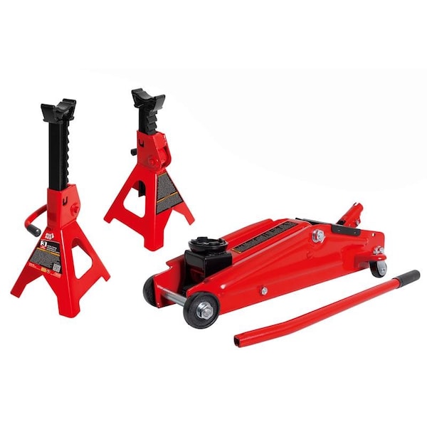 Big Red Big Red Hydraulic 3 ton Automotive Floor Jack T830020JS | Zoro