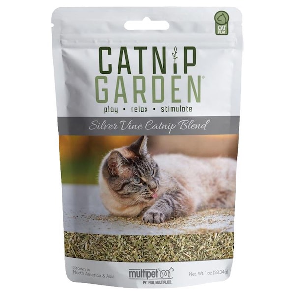 Multipet Catnip Garden Silver Vine Catnip For Cats 1 oz 1 pk 20535 | Zoro