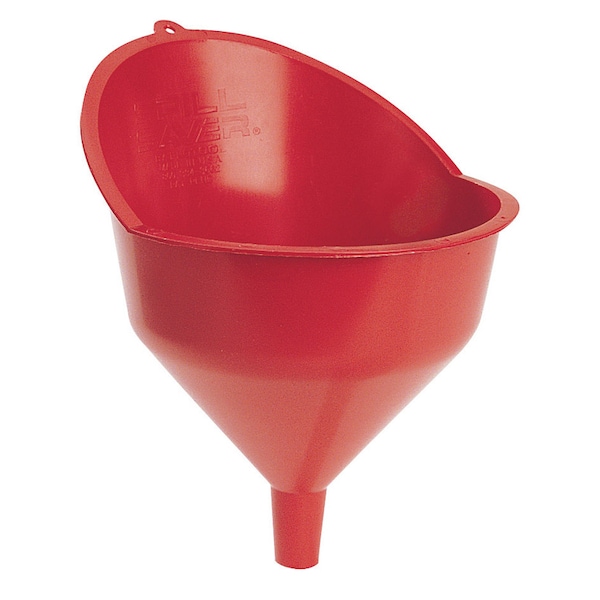 Flotool FloTool Red 12.5 in. H Plastic Funnel 10705 | Zoro
