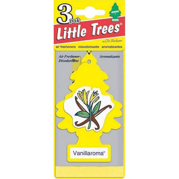 Little Trees Little Trees Yellow Car Air Freshener 3 pk U3S-32005 | Zoro