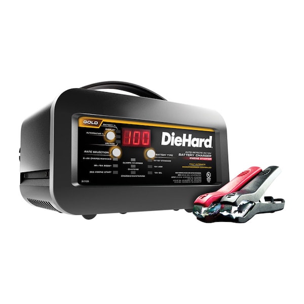 Diehard DieHard Automatic 12 V 80/30/6-2 amps Battery Charger/Engine ...