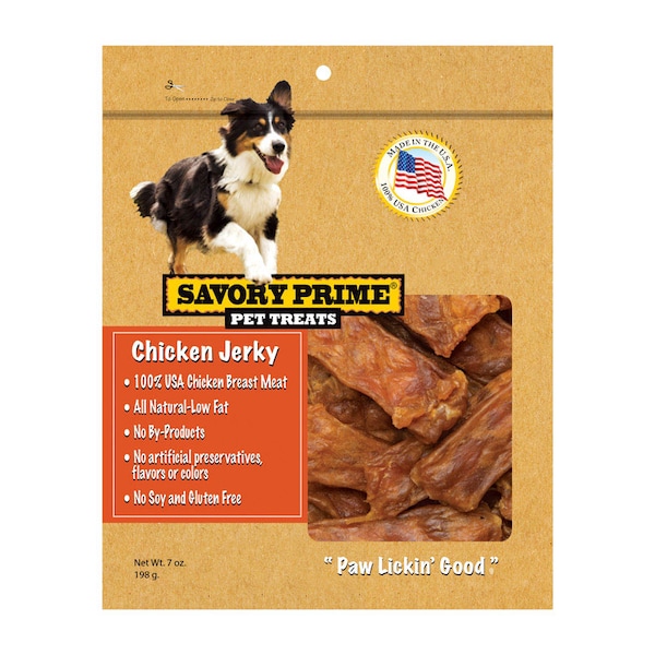 Savory Prime Savory Prime Chicken Jerky Grain Free Treats For Dogs 7 oz ...