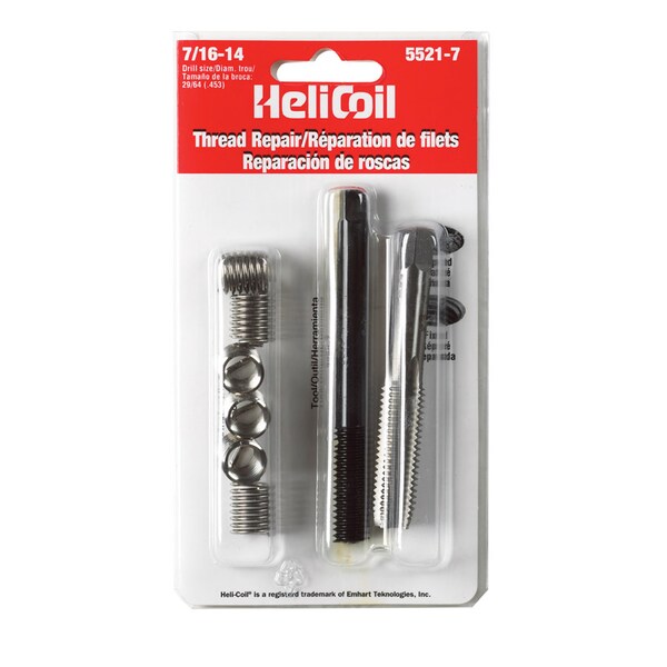 Stanley Engineered Fastening Thread Repair Uss7/16X14 5521-7 | Zoro