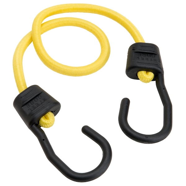 Keeper Yellow Bungee Cord 24 in. L X 0.374 in. 1 pk A06074Z | Zoro