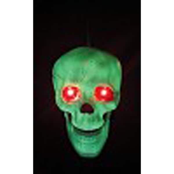 Seasons Crazy Bones 6 in. Prelit Skull Halloween Decor W82463 | Zoro