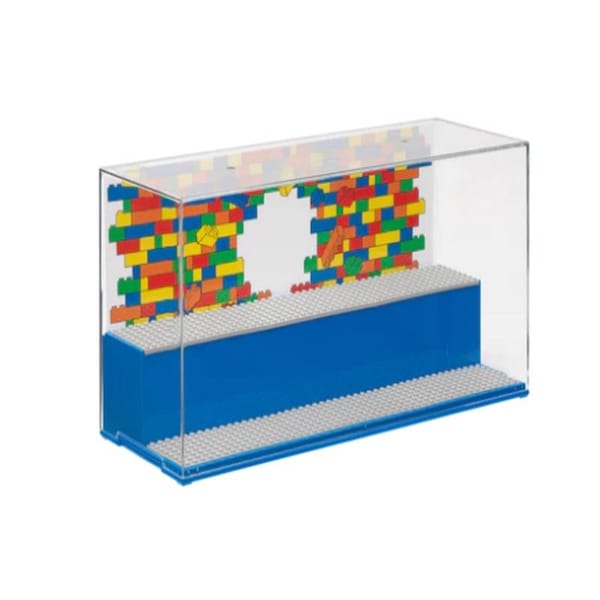Lego Play & Display Case, Blue 40700002 | Zoro