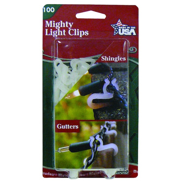 Adams Mfg MIGHTY LIGHT CLIP 100PK 5150-99-1040 | Zoro