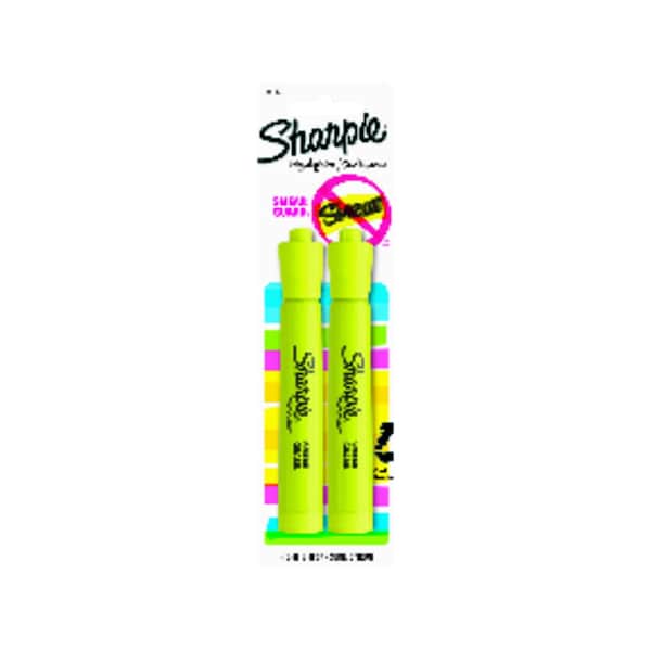 Sharpie Sharpie Accent Neon Color Yellow Chisel Tip Highlighter 2 pk ...