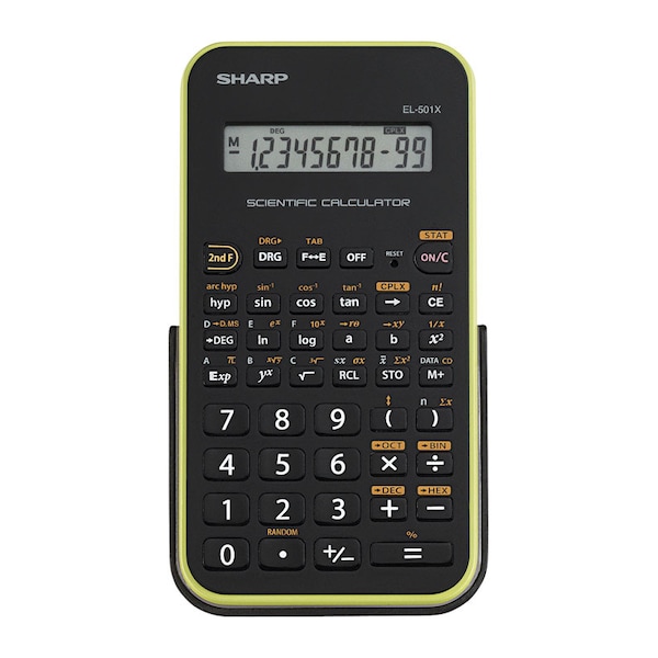 Sharp Sharp Black 10 digit Scientific Calculator EL50XBGR | Zoro