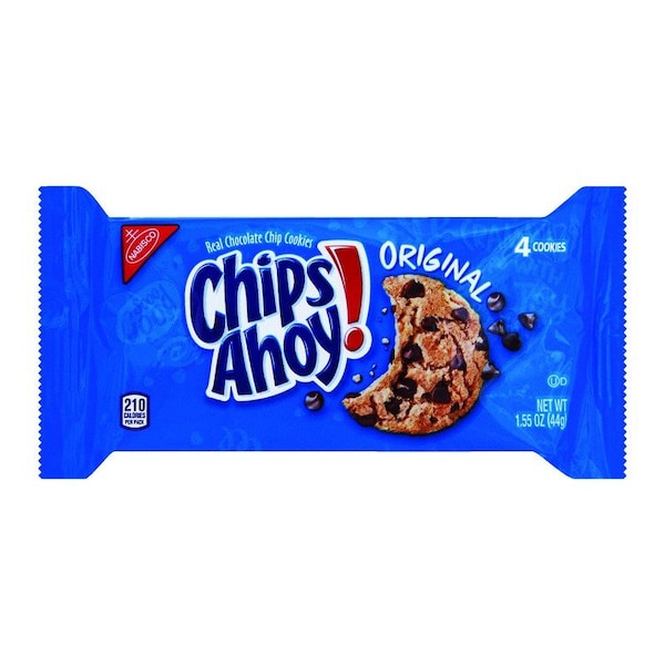 Nabisco Nabisco Chips Ahoy Chocolate Chip Cookies 1.55 oz Packet 120944 ...