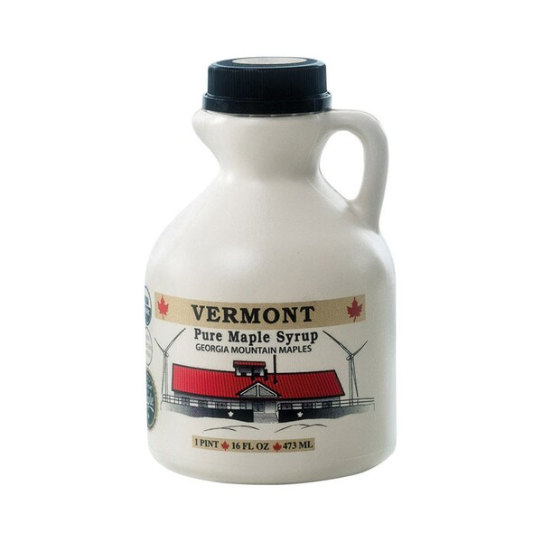 Georgia Mountain Maple Syrup Pure Maple Pint PINTAR | Zoro