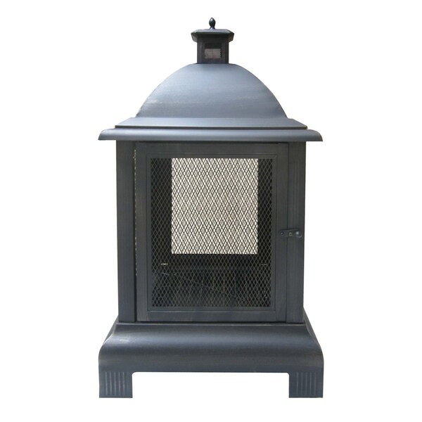 Deckmate Franklin -Wood burning Outdoor Fireplace 30375 | Zoro