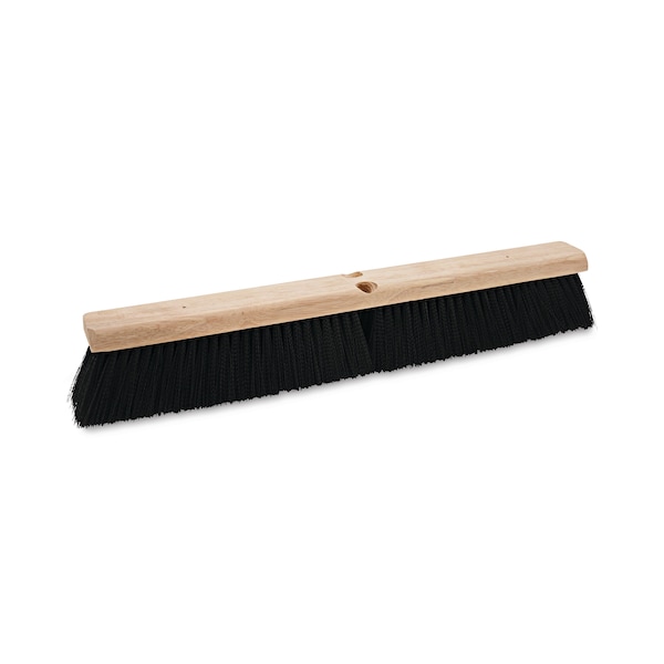 Boardwalk 24 in Sweep Face Broom Head, Black BWK20624 | Zoro