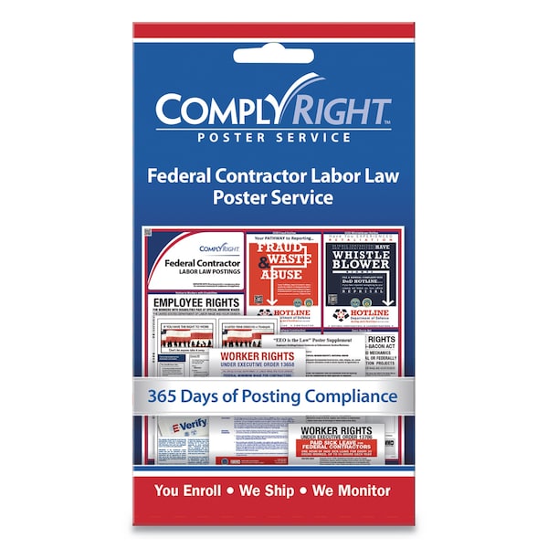 Complyright Labor Law Poster Service, "Federal Contractor Labor Law ...