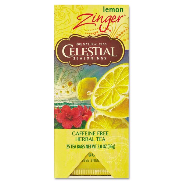 Celestial Seasonings Tea, Celestial, Lemon, PK25 031010 | Zoro