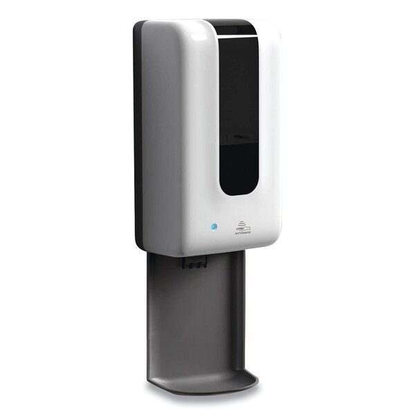 Gn1 Automatic Hand Sanitizer Dispenser with Tray, 1,200 mL, White/Gray ...