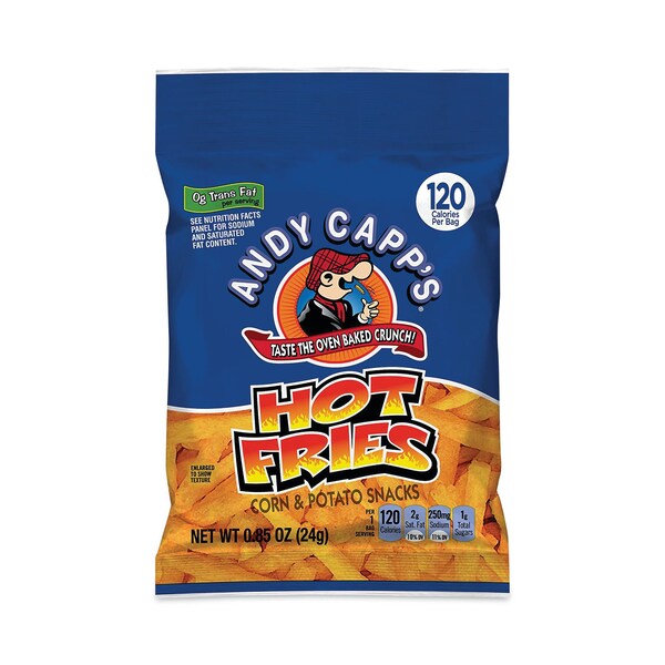 Andy Capps Hot Fries, Spicy Hot, 085 oz Bag, PK72, 72PK 421167 | Zoro