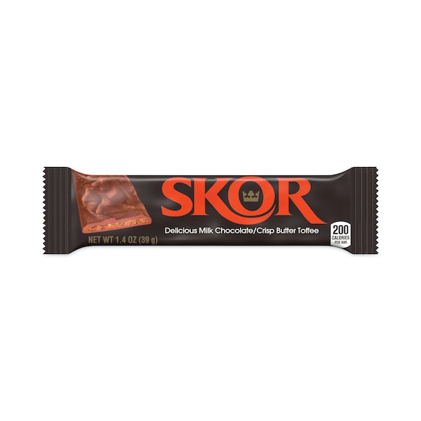 Skor Candy Bar, 14 oz Bar, PK18, 18PK 37105 | Zoro