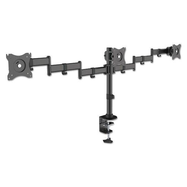 Kantek Articulating Multiple Monitor Arms for Three Monitors, Desk ...