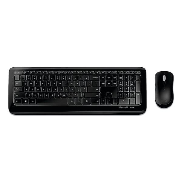Microsoft Desktop 850 Wireless Keyboard and Mouse Combo, 24 GHz ...