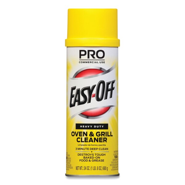 Professional Easy-Off Oven and Grill Cleaner, Unscented, 24 oz Aerosol ...