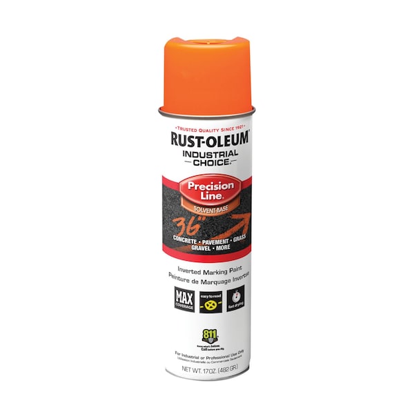 Rust-Oleum Industrial Choice M1600 System Solvent-Based Precision Line ...