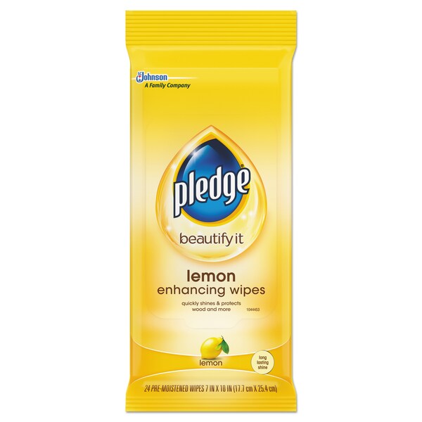 Pledge White, Cloth, Lemon 319250PK | Zoro