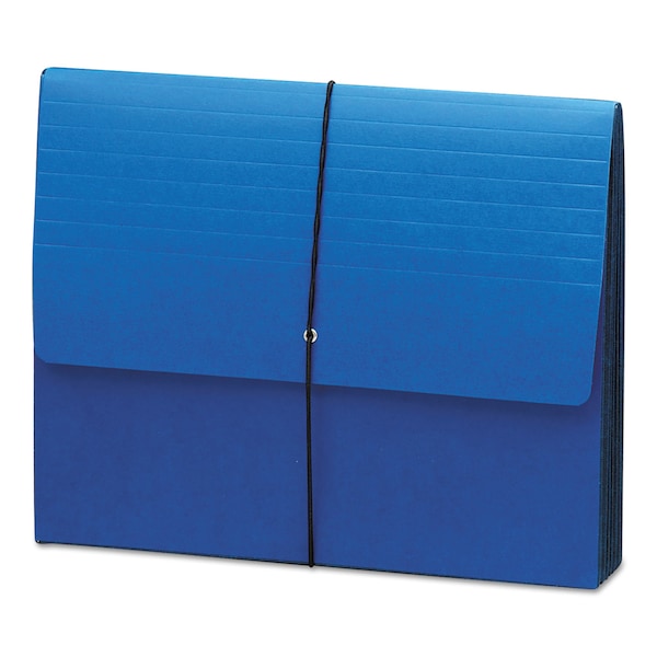 Smead Expanding File, 5.25" Expansion, Navy 71122 | Zoro
