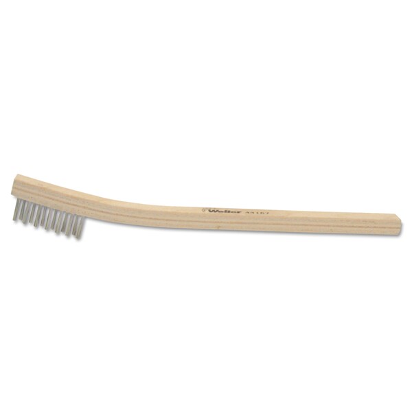 Weiler BH-37-SS Small Hand Scratch Brush, 3 x 7, Stainless Steel 44167 ...